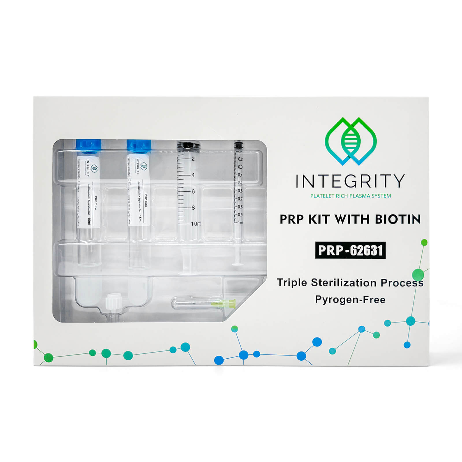 PRP Kit with Biotin | Biotin PRP Kit - Integrity PRP