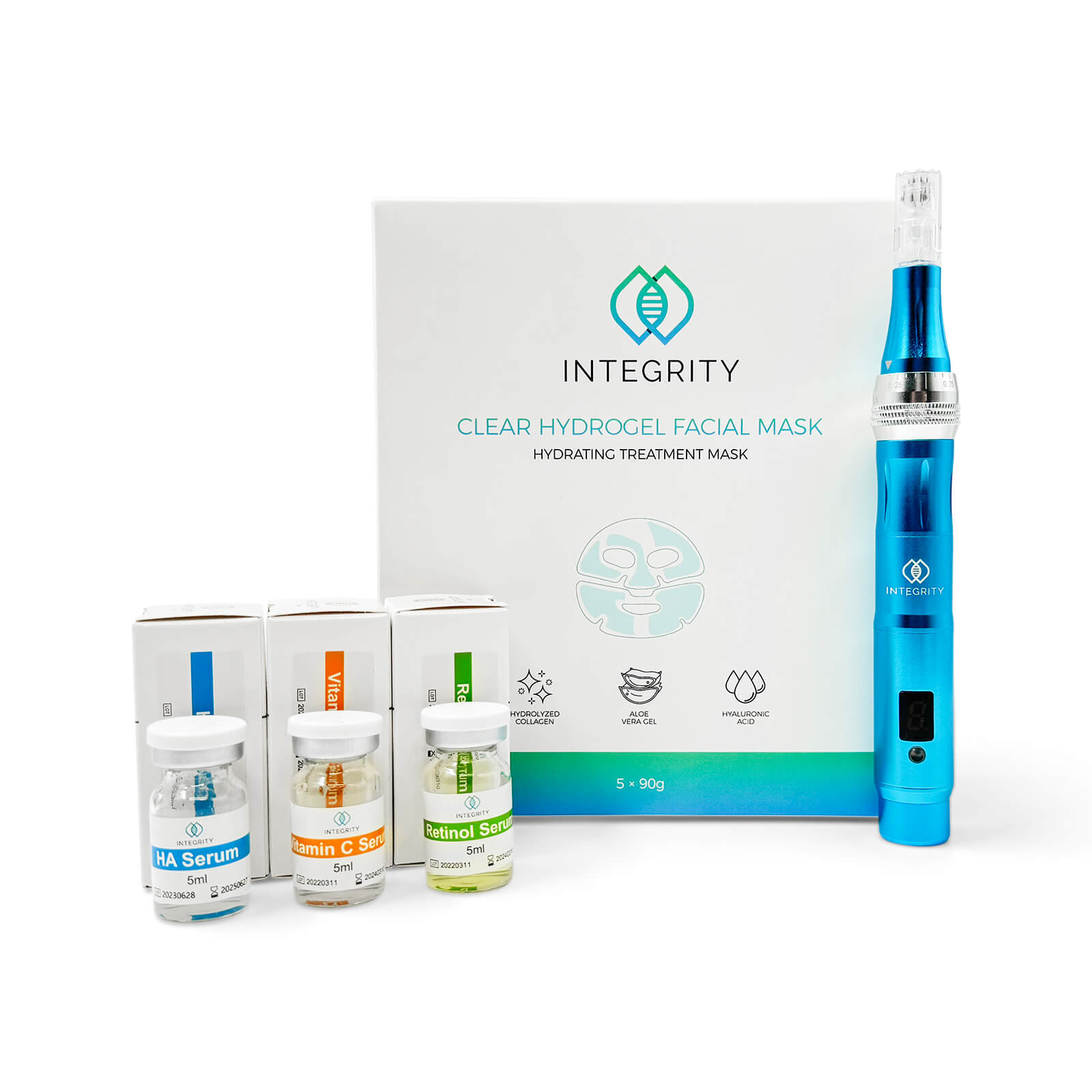 Microneedling Derma Pen Bundle w/ Face Serums – Integrity PRP