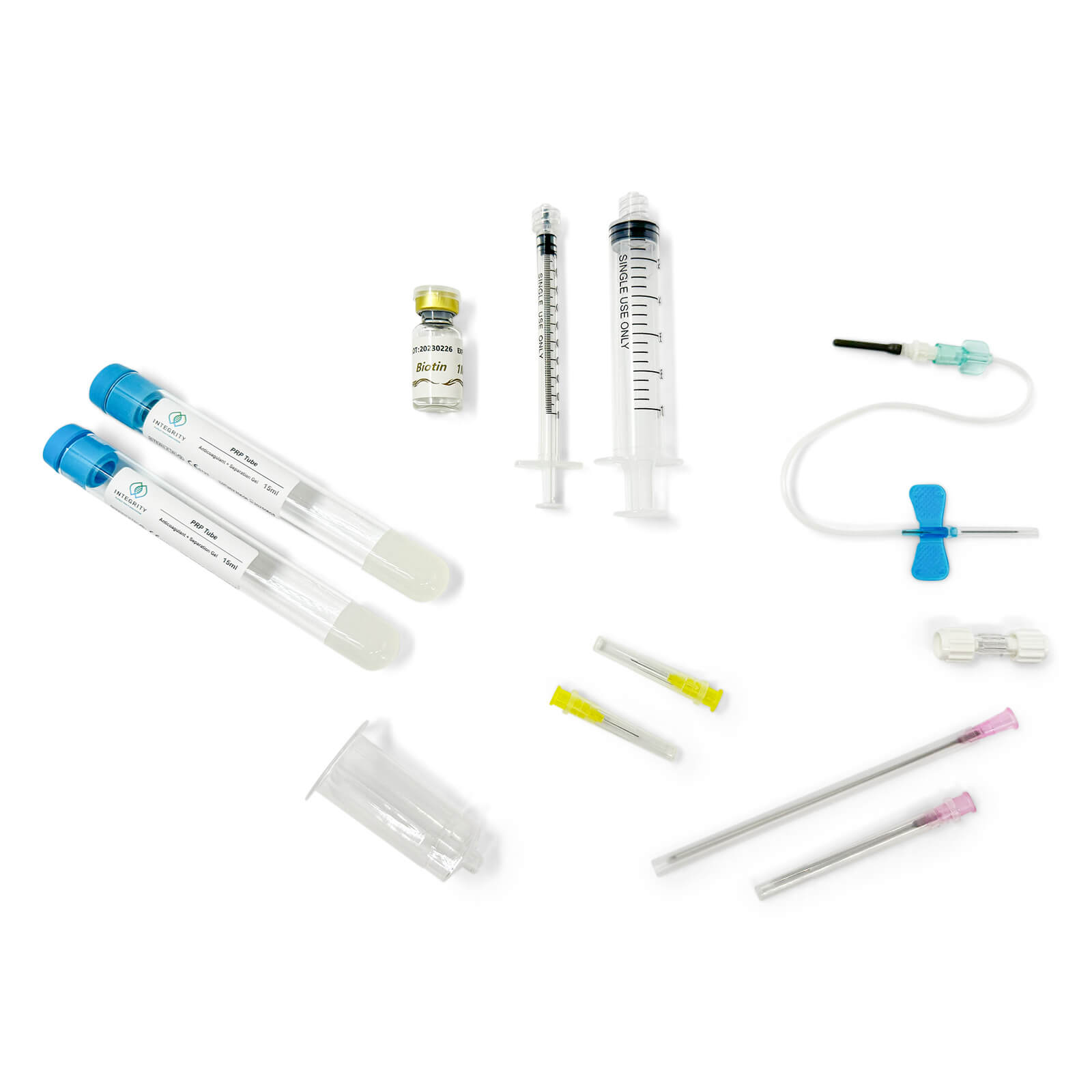 PRP Kit with Biotin | Biotin PRP Kit - Integrity PRP